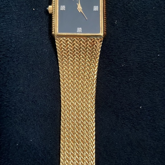 Xavier Quartz | Accessories | Vintage Xavier Quartz Diamond Mens Watch ...